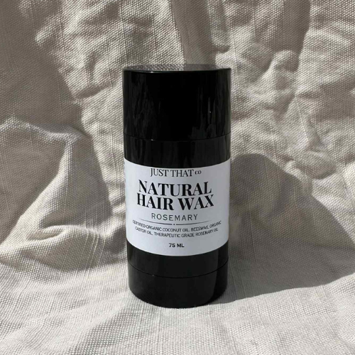 Natural hair wax balm - castor oil and rosemary for hair growth ...